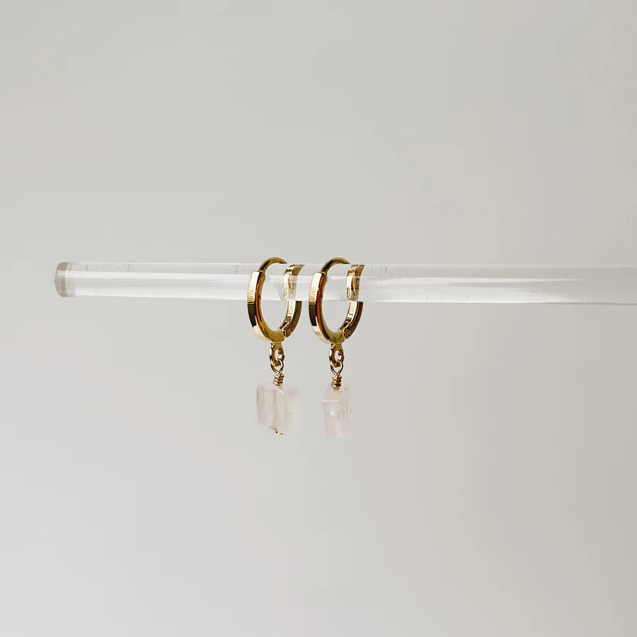 Boucle d'oreille Lio-rose – Pousse Poussière Boutique